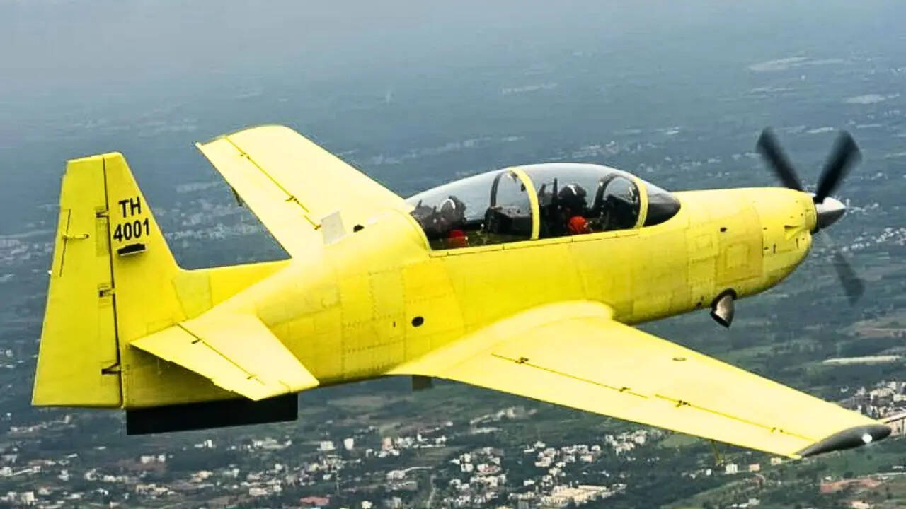 HAL First HTT-40 Production Aircraft Takes Flight, Boosting India’s ...