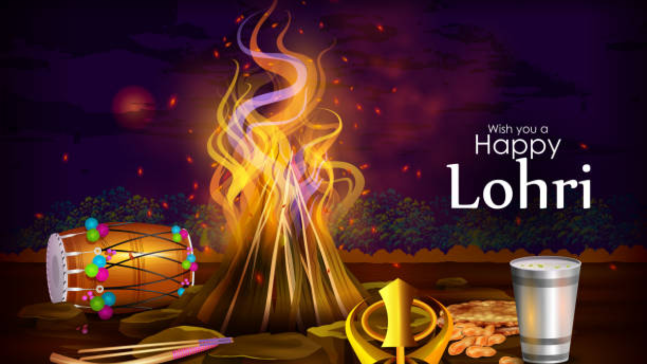 Lohri 2026 Wishes in Hindi Images: लोहड़ी की लख-लख वधाइयां! इन बेहतरीन ...