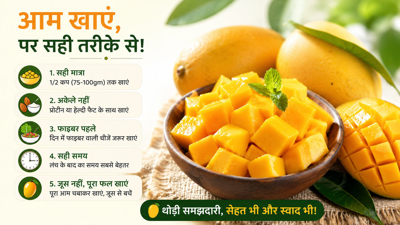 Mango Eating Tips: बिना ग्लूकोज बढ़ाए ऐसे खाएं आम, एक्सपर्ट ने बताए ...