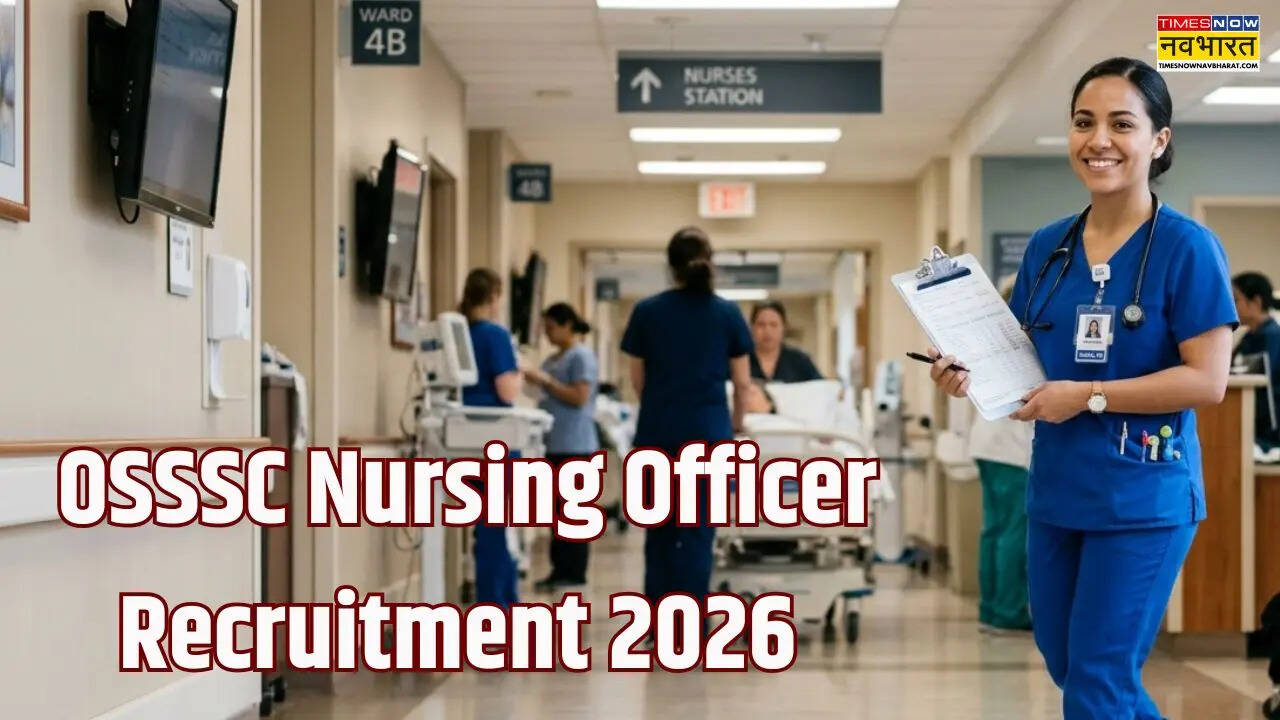 osssc nursing officer vacancy for 5989 posts gnm nursing pass can apply ...