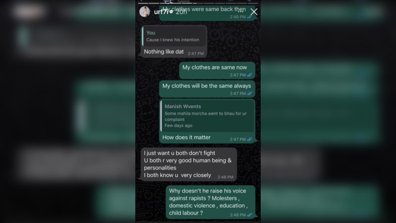 Hindustani bhau threaten uorfi javed publicly for wearing bold dress ...