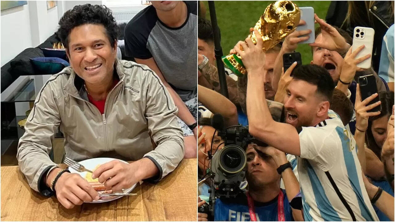 Sachin Tendulkar tweet on Messi: sachin tendulkar tweets congratulations to argentina and lionel ...