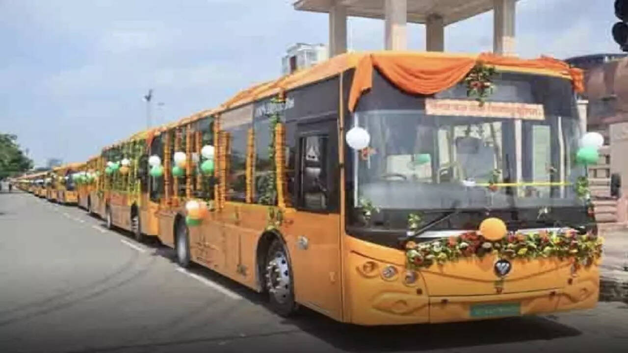 Kanpur Electric Buses Minimum Fare Increased By Five Rupees- Kanpur E ...
