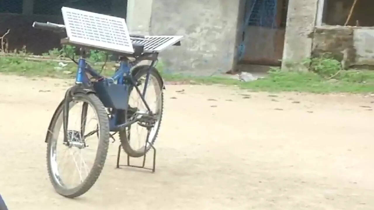 Solar cycle will run 40 km without pedaling once charged in Kanpur-Solar Cycle: एक बार चार्ज ...
