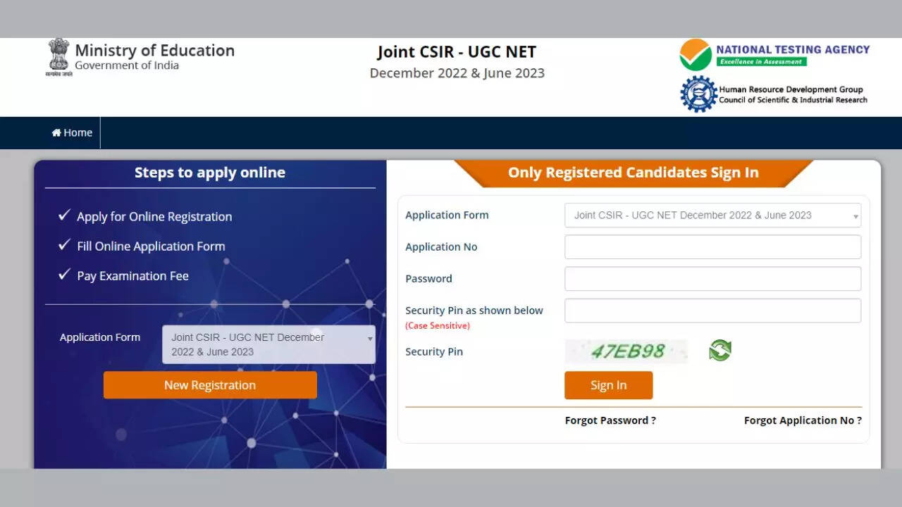 CSIR NET 2023: Apply online for CSIR UGC NET Exam on csirnet.nta.nic.in till 10 April. Check ...